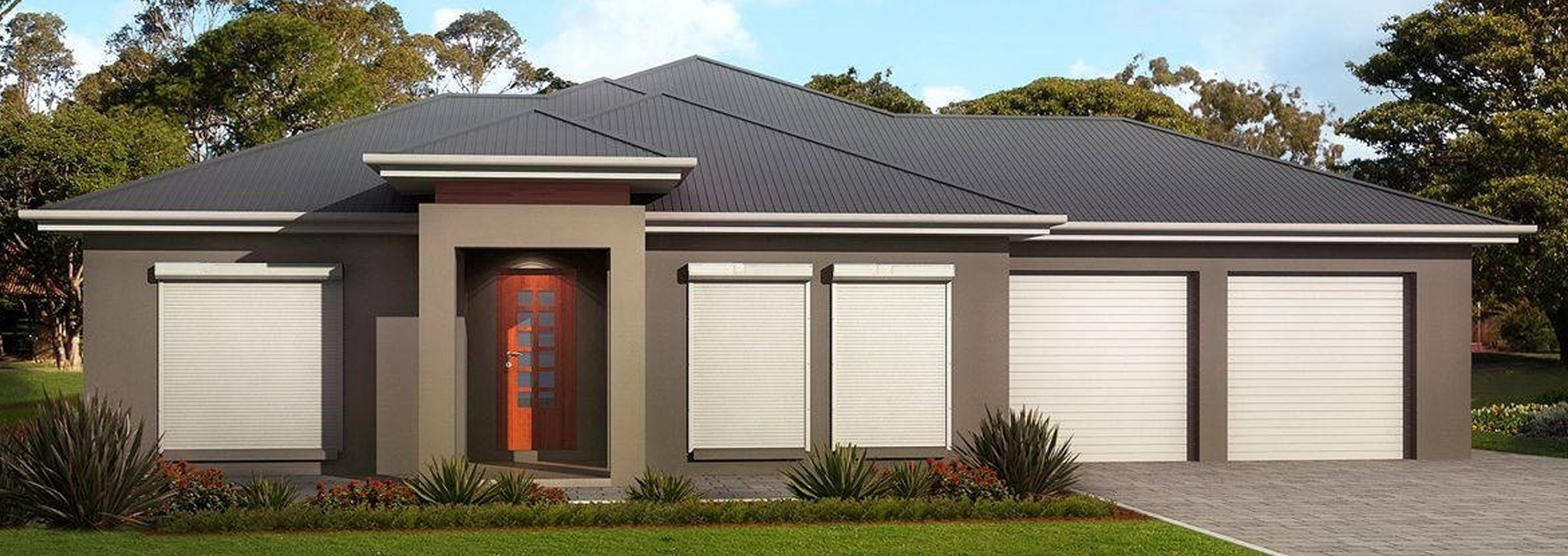 Rulouri exterioare din aluminiu aplicate - Zinko Home